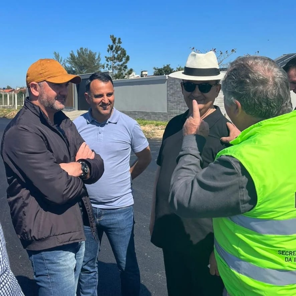 Governador de SC Jorginho Mello esteve visitando a obra da Rodovia ...