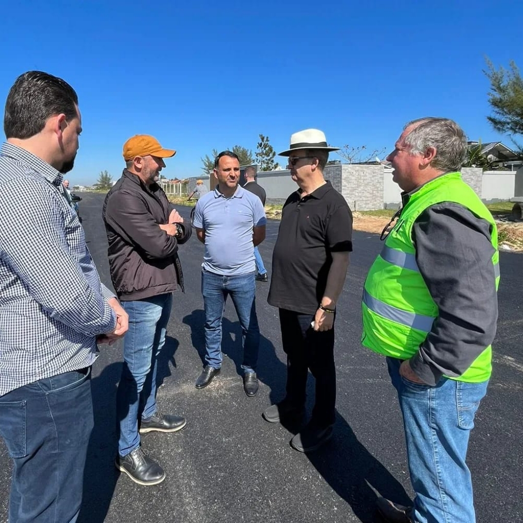 Governador de SC Jorginho Mello esteve visitando a obra da Rodovia ...